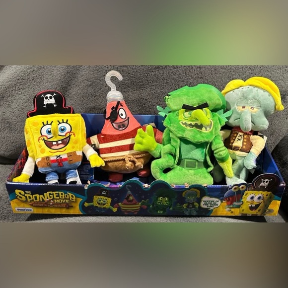 SpongeBob Squarepants | Toys | Spongebob Squarepants Movie Glow Pals ...